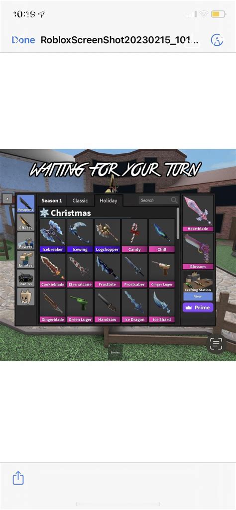 Trading My Mm2 Inv For Rh R Crosstradingroblox