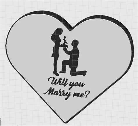 will you marry me by dukone dev download free stl model