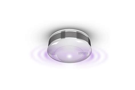 Fibaro Smoke Sensor Z Wave White Lazy House Robotics