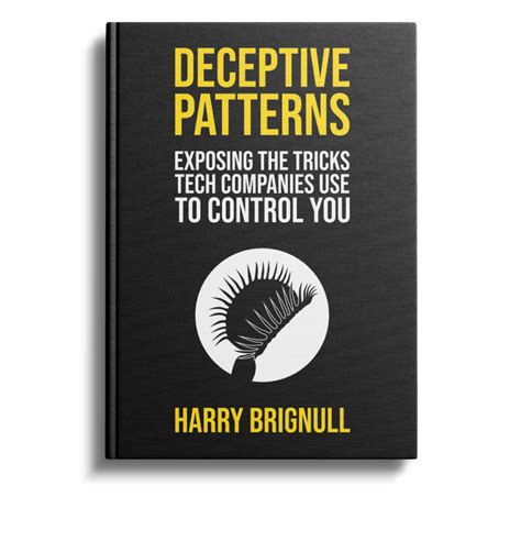 deceptive patterns buy the book