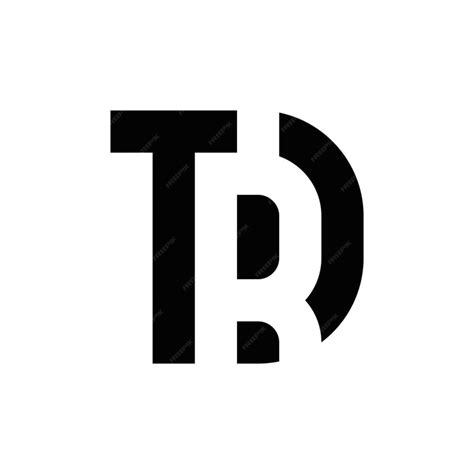 Premium Vector Abstract Tdr Initials Monogram Logo Design Icon For