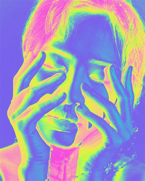 Thermal Gradient Maps Heat Map Design Heat Map Colorful Portrait