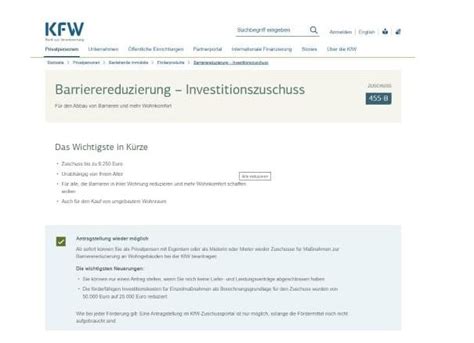 Altersgerecht umbauen KfW Zuschüsse stehen wieder bereit Si