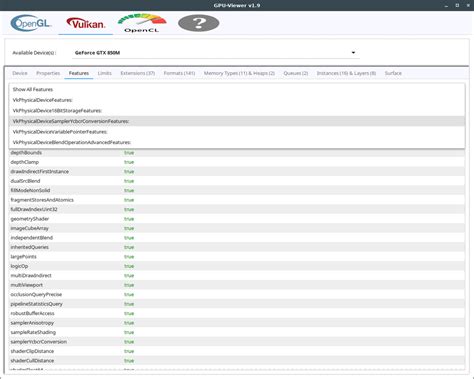 Gpu Viewer A Front End To Glxinfo Vulkaninfo And Clinfo R Linux Gaming