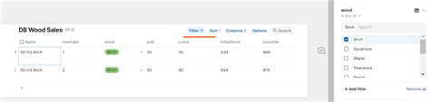 how to hide a row based on a status coda maker community