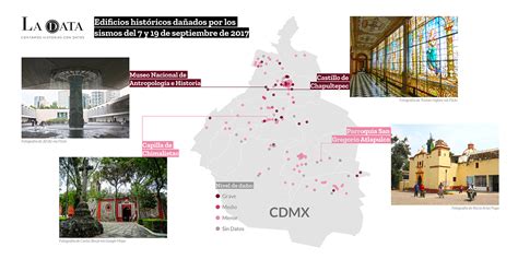 Edificios Históricos Dañados Por Los Sismos En México Behance