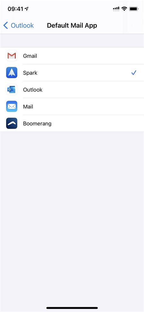 How To Change Your Default Email App In IOS From Mail To Outlook Spark Gmail More IOS
