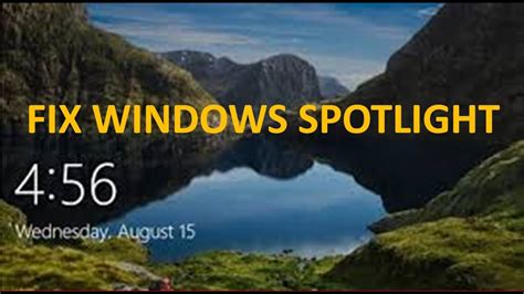 How To Fix Windows Spotlight Not Working Vrogue