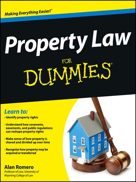 Libby Property Law For Dummies