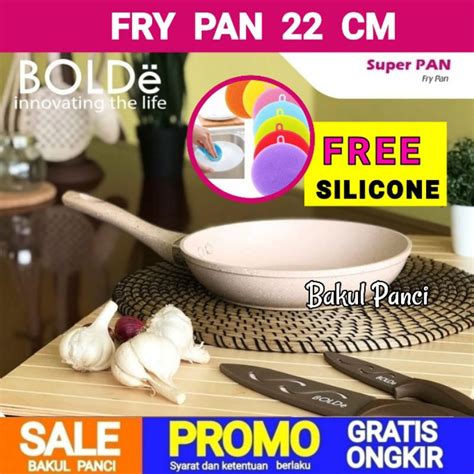 Jual BOLDe SUPER PAN FRY PAN 22CM GRANITE COATING FRYPAN 22 CM
