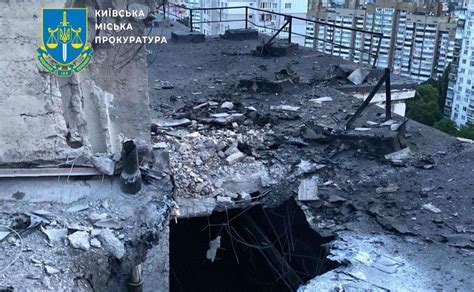 Через атаку рф на столицю постраждали четверо людей прокуратура веде розлідування Вечірній Київ