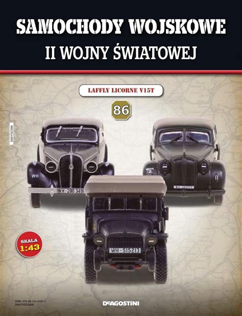 Samochody Wojskowe II Wojny Światowej De Agostini Publishing S p A Prasa Sklep EMPIK