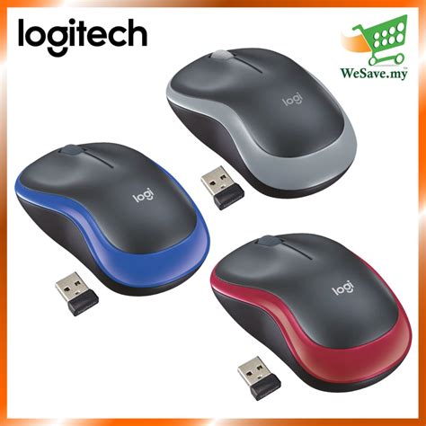 Logitech M185 2 4 GHz Wireless Mouse 1000DP For Office Home Using Pc Laptop Original Shopee