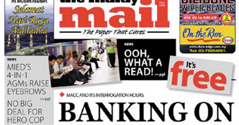 Can The Malay Mail Move From A Free To A Paid Model Media Campaign