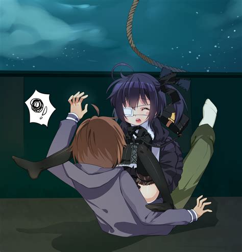 Takanashi Rikka And Togashi Yuuta Chuunibyou Demo Koi Ga Shitai