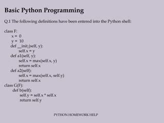 Basic Python Programming Pptx