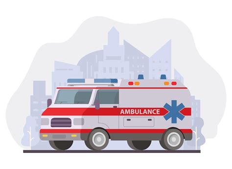 Camioneta De Ambulancia Coche De Primeros Auxilios Coche De Emergencia