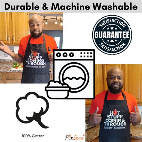 Hot Stuff Coming Through Funny Bbq Aprons For Men Or Women Etsy