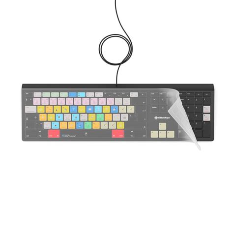 Clear Protection Cover For Editors Keys Backlit Keyboard