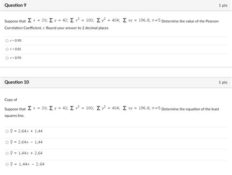 solved suppose that determine the value of the pearson