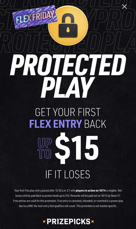 Flex Friday Promotion This Week Is A Risk Free Bet Up To 15 Full