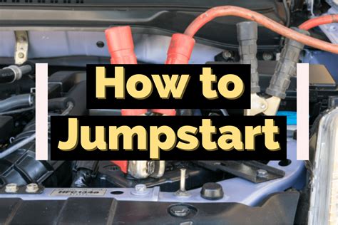 How To Jumpstart Your Car In 10 Steps Car Battery Care