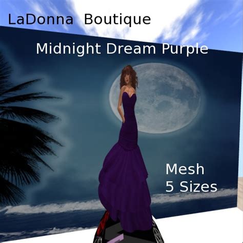 Second Life Marketplace Ladonnamidnight Dream Purple