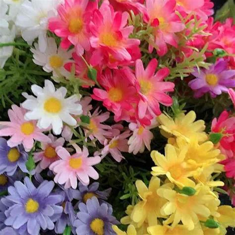 ดอกไม้ปลอมของแต่งบ้าน 31ซม ผ้าดี Th