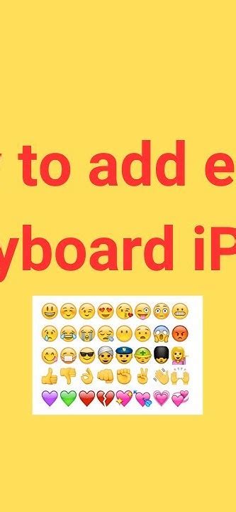 how to add emoji to keyboard iphone youtube