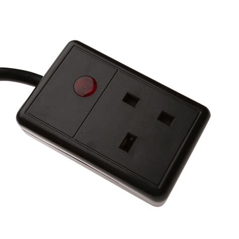 15 Metre X 15mm 3 Core Trailing Cable Assembly Extension Lead Black