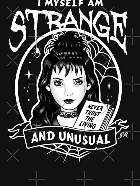 Lydia Deetz Strange And Unusual Active T Shirts Designed And Sold By Mila