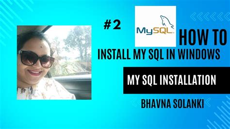 MYSQL INSTALLATION IN WINDOWS YouTube