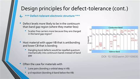 Defect Tolerance Ppt