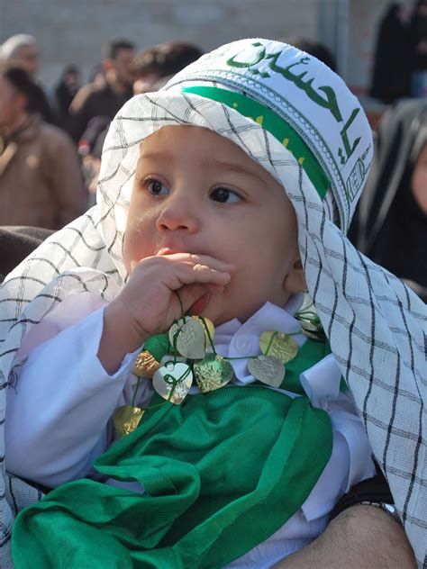 حضور کودکان در مراسم عزاداری روز عاشورا