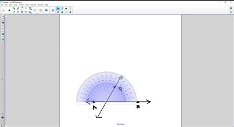 Solved Draw A Line On Your Paper And Label It Line A B Place A Point P