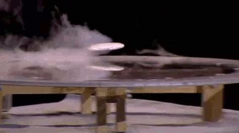 Superconductor In Quantum Locking  On Imgur