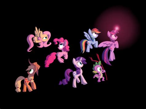 Mlp Poster Mane 6 Final Product In Description By Animation100 On