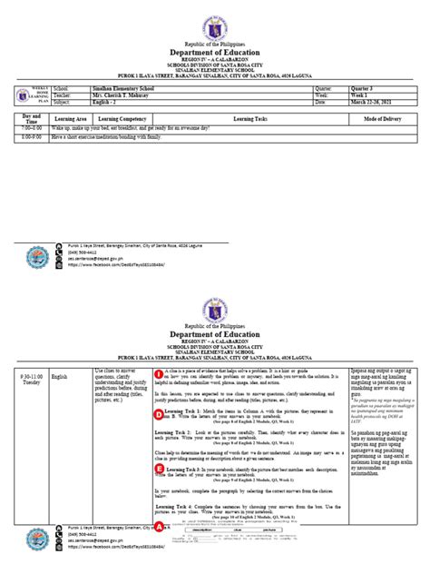 Whlp English 2 Week 1 8 Q3 Pdf Cognition Human Communication