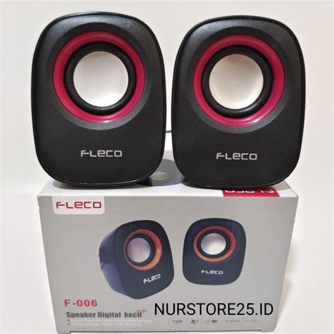Jual Speaker Komputer Laptop PC Multifungsi X BASS Fleco F 006 Speaker