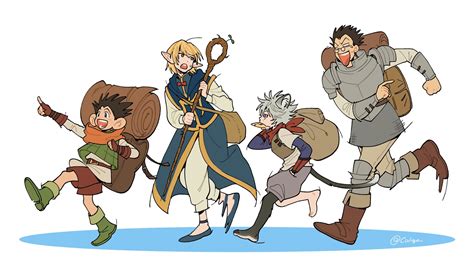 Coliqo Crossover Dungeon Meshi Anime Fandoms Hunter X