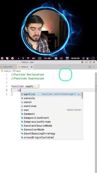 Javascript Function Declaration Javascript Developer Youtube