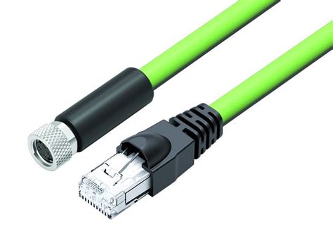 77 9753 5430 50704 0300 Binder M8 RJ45 Connecting Cable Female Cable