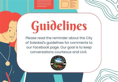 Social Media Guidelines City Of Soledad