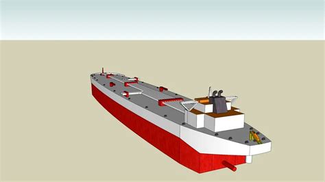 Ulcc Class Tanker 3d Model