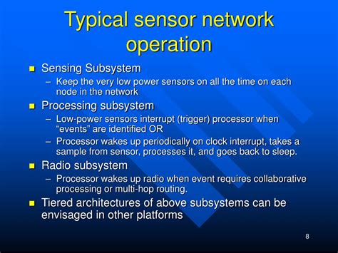 Ppt System Architecture For Sensor Networks Jason Hill And David