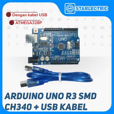Promo Arduino Uno R3 Ch340 Clone Kabel Diskon 26 Di Seller Harui