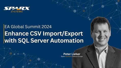 Sparx Systems On Linkedin Enhance Csv Import Export With Sql Server