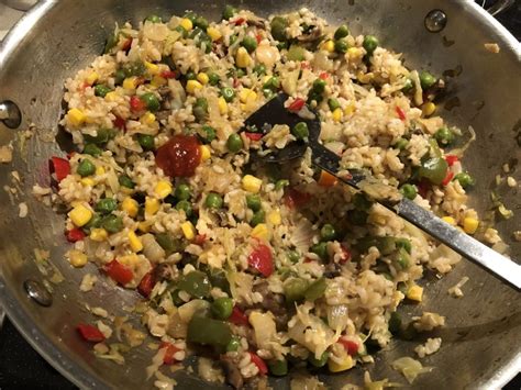 Healthy Vegetable Fried Brown Rice Pepkitchen