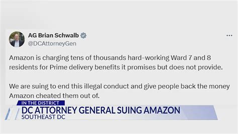 Dc Attorney General Sues Amazon