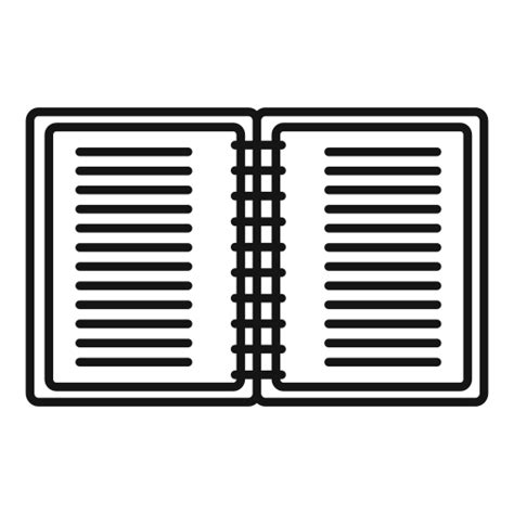 Notebook Generic Outline Icon